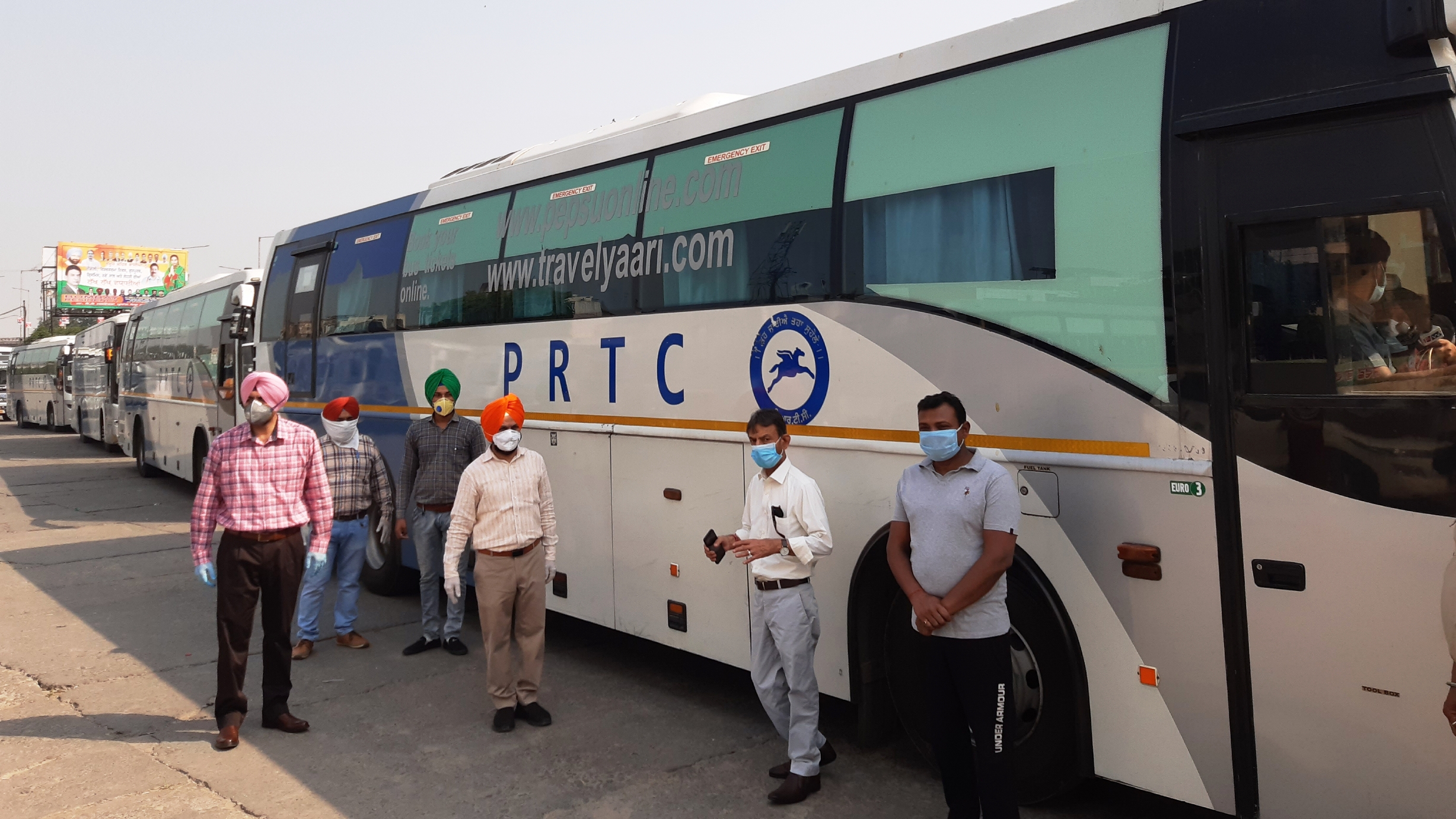 32 PRTC buses to bring back pilgrims from Takht Sri Hazur Sahib to ...